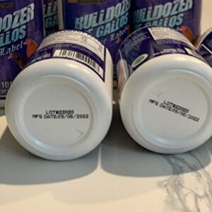 Made in The U.S.A. Fresh Bottles of BULLDOZER DE GALLOS (Blue) Manufactured Date Sept 08,2022. Good Till January 2026