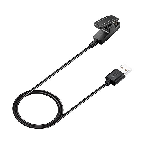 Kissmart Compatible with Garmin Forerunner 35 Charger, Replacement Charging Clip Cable Cord for Garmin Forerunner 35 (Forerunner 35 Charger)