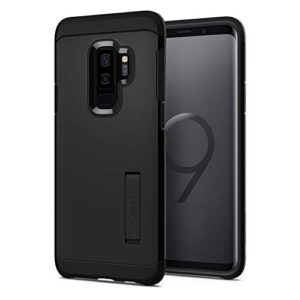 spigen tough armor designed for samsung galaxy s9 plus case (2018) - black