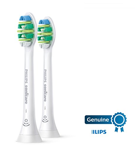 Philips Sonicare Genuine Intercare Replacement Toothbrush Heads, 2 Brush Heads, White, HX9002/65