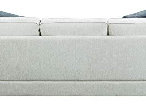 Montgomery Sectional Sofa with Track Arms and Chaise Cream