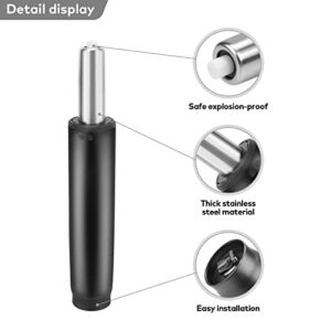 DOZYANT Gas Lift Cylinder, Office Chair Gas Lift Cylinder Replacement,Hydraulic Pneumatic Shock Piston Heavy Duty (450 lbs) Universal Size Fits Most Executive Chairs, Highest End Class 4