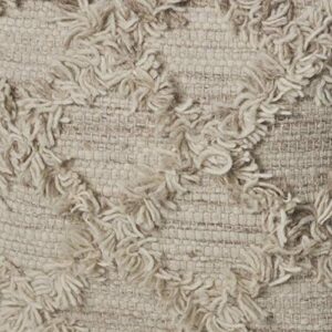 Christopher Knight Home Jucar Wool Pillow, Ivory