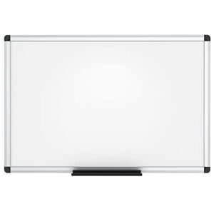 VIZ-PRO Dry Erase Board/Whiteboard, Non-Magnetic, Pack of 2, 36 x 24 Inches, Wall Mounted Board for School Office and Home