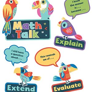 Math Talk Mini Bulletin Board Set