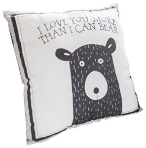 my baby sam little black bear throw pillow 14x14