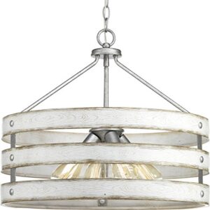 gulliver collection 4-light coastal pendant light galvanized