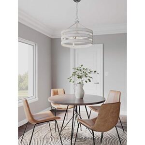 Gulliver Collection 4-Light Coastal Pendant Light Galvanized