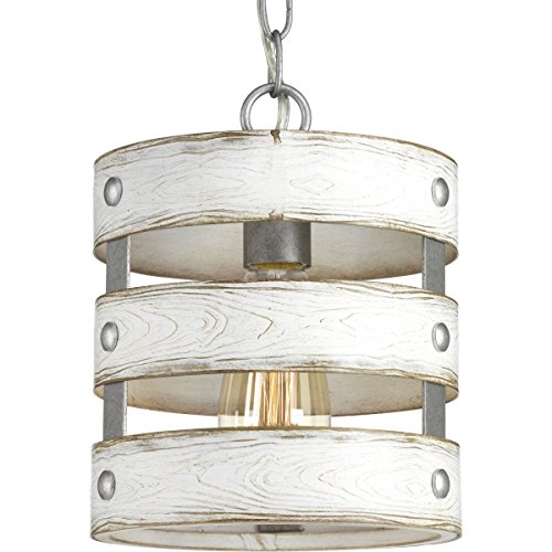 Gulliver Collection 1-Light Coastal Pendant Light Galvanized