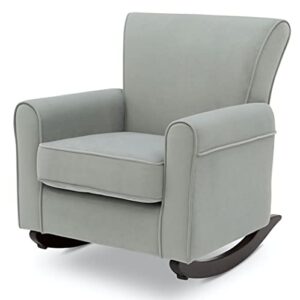 Delta Children Lancaster Rocking Chair Featuring Live Smart Fabric, Mist