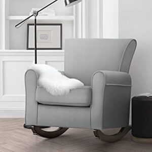 Delta Children Lancaster Rocking Chair Featuring Live Smart Fabric, Mist