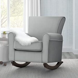 Delta Children Lancaster Rocking Chair Featuring Live Smart Fabric, Mist