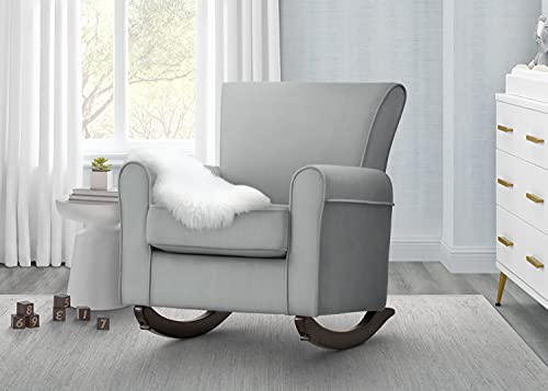 Delta Children Lancaster Rocking Chair Featuring Live Smart Fabric, Mist