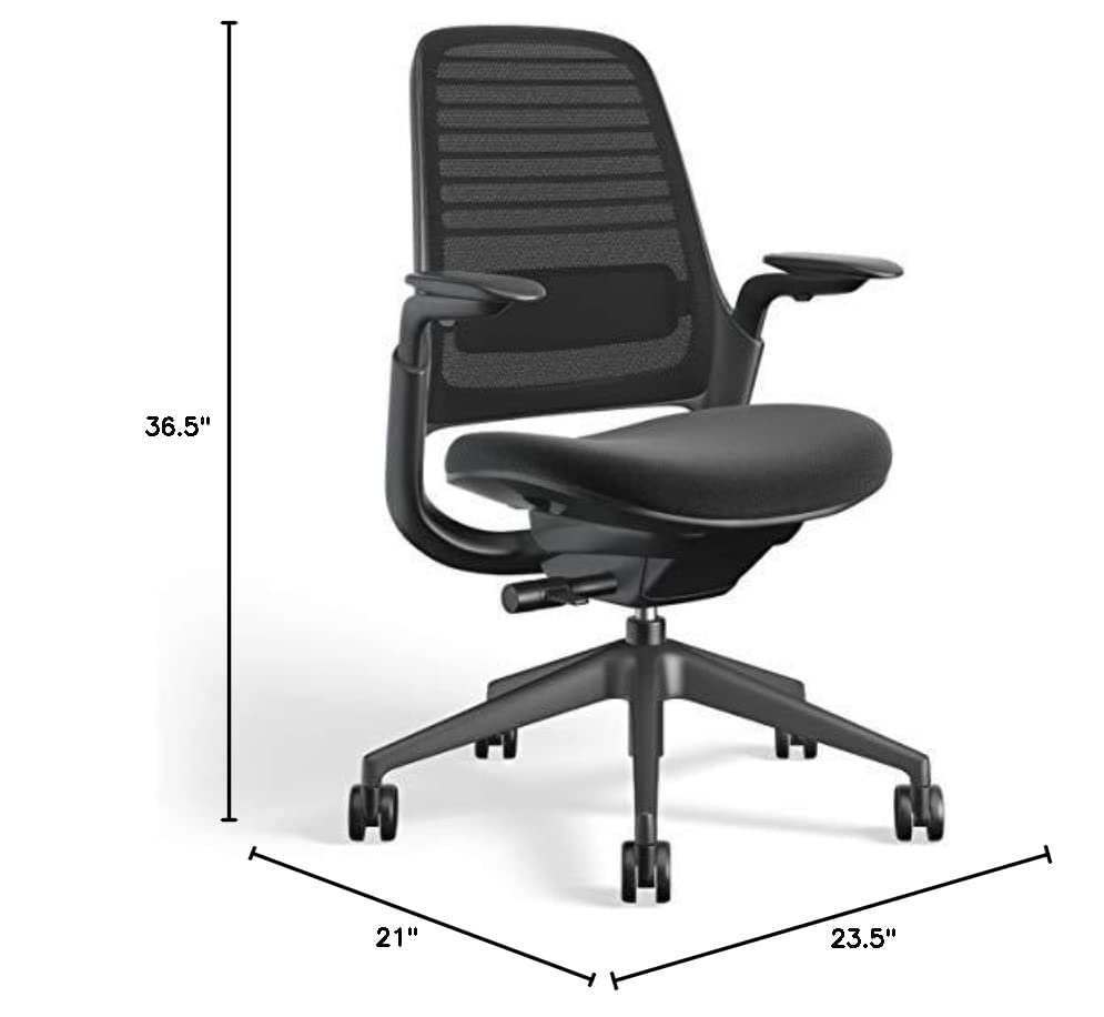 Steelcase Series 1 Work Office Chair - Licorice