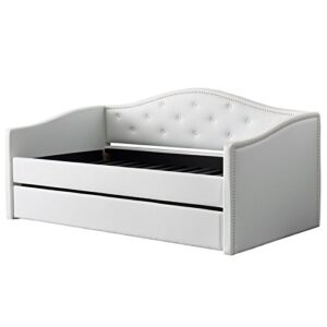 corliving fairfield day bed, white