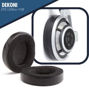 Dekoni Audio EPZ-HD800 Elite Hybrid Ear Pads for Sennheiser HD800 Headphones