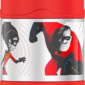 THERMOS FUNTAINER 10 Ounce Stainless Steel Kids Food Jar, Incredibles 2