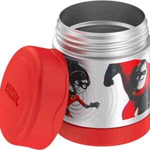 THERMOS FUNTAINER 10 Ounce Stainless Steel Kids Food Jar, Incredibles 2