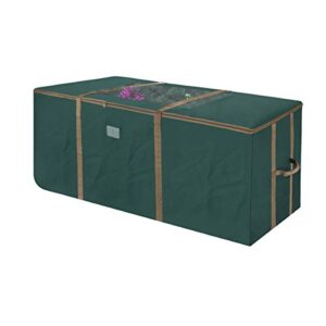 elf stor premium christmas tree storage bag, fits up to 12ft tree, green