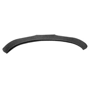 Foam Pad Hanger Covers, Charcoal Grey Foamies,100 Pack