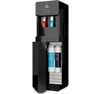 avalon a7bottlelessblk self cleaning touchless bottleless cooler dispenser-hot & cold water child safety lock, ul/energy star, black