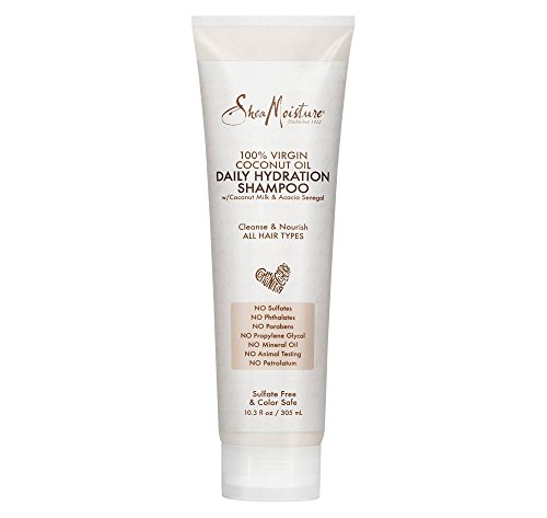 SheaMoisture 100% Virgin Coconut Oil Daily Hydration Shampoo 10.3oz