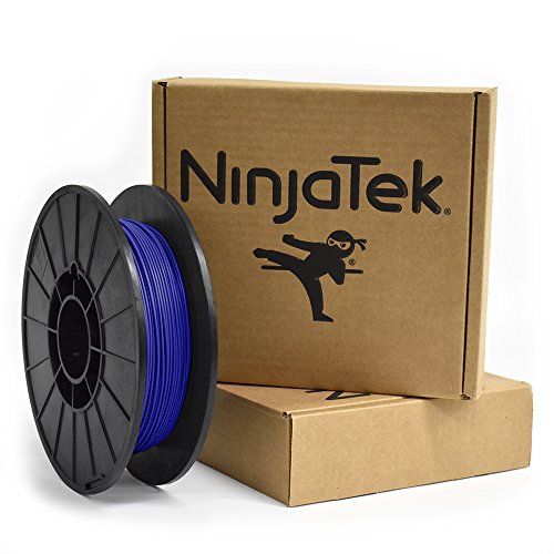 NinjaTek - 3DAR0217505 3DAR02117505 Armadillo TPU Filament, 1.75mm, TPE.5kg, Sapphire (Blue) (Pack of 1)