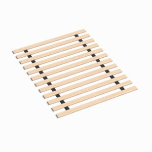 mattress comfort, 0.68-inch heavy duty horizontal mattress support wooden bunkie board/bed slats, california king, beige