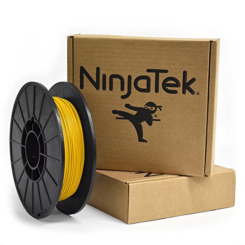 NinjaTek - 3DCH0417505 3DCH04117505 Cheetah TPU Filament, 1.75mm, TPE.5kg, Sun (Yellow) (Pack of 1)