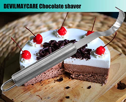 Daycount Chocolate Cheese Butter Shaver, Slicer Hook Shape Cake Decorations Graters Shavings Knife, Planer Baking Utensils