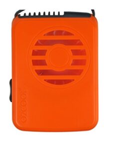 o2cool necklace fan (orange)