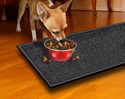 GrassWorx Clean Machine Drain & Dry Boot Tray, 14" x 28", Flint (10376363)