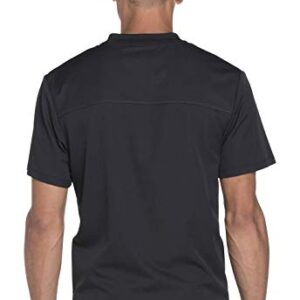 Dickies Dynamix Men Scrubs Top V-Neck DK640, L, Black