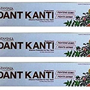 Patanjali Dant Kanti Dental Natural Cream -200g Pack of 3