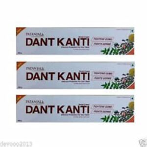 Patanjali Dant Kanti Dental Natural Cream -200g Pack of 3