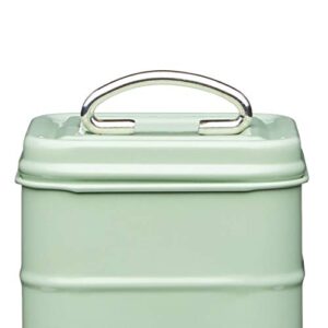 KitchenCraft Living Nostalgia Coffee Storage Canister, 11 x 17 cm (4" x 6.5") - English Sage Green