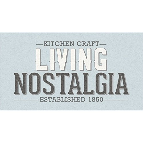 KitchenCraft Living Nostalgia Coffee Storage Canister, 11 x 17 cm (4" x 6.5") - English Sage Green