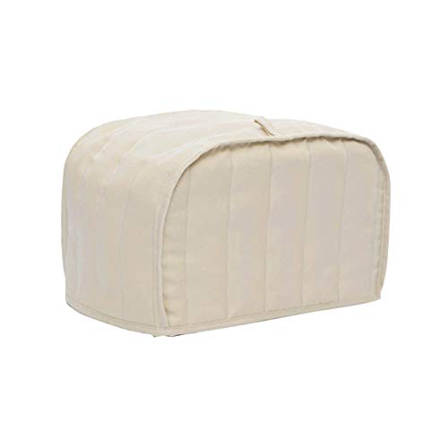 Toaster Cover Messar Cotton Striped Bread Toaster Dust Cover Bakeware Protector for Two Slice Toaster Appliance Dust Style Random 11W x 8D x 8H