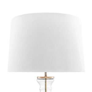 nuLOOM RJT01AA Eagan 24" Glass Table Lamp, Height, Gold