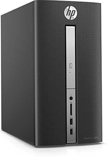 New HP Pavilion Desktop with 23" Monitor Bundle Intel i3-7100 3.9GHz 8GB RAM 1TB HDD DVD VGA HDMI Windows 10