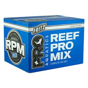 fritz aquatics 80251 4 pack reef pro mix complete marine salt, 50 gallon