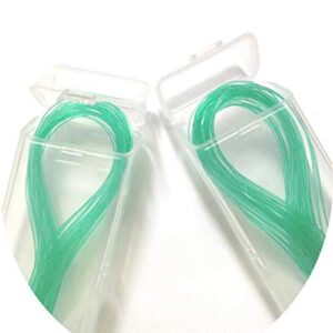 Oral Dental Floss Threader for Crown Brace Bridge Implant 140 pcs / 4 Packs