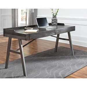 Signature Design by Ashley Raventown Urban 60" Home Office Desk, Weathered Brown