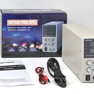 Tekpower TP3005N Regulated DC Variable Power Supply, 0-30V at 0-5A