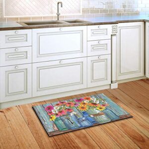 Briarwood Lane Farm Fresh Flowers Spring Doormat Indoor Outdoor 30" x 18"