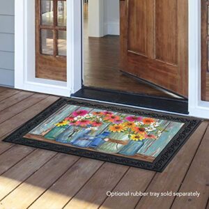 Briarwood Lane Farm Fresh Flowers Spring Doormat Indoor Outdoor 30" x 18"