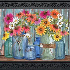 Briarwood Lane Farm Fresh Flowers Spring Doormat Indoor Outdoor 30" x 18"