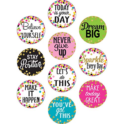 Confetti Positive Sayings Accents (8890)