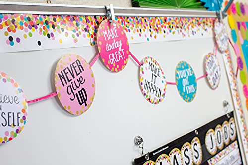 Confetti Positive Sayings Accents (8890)