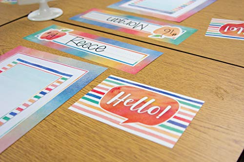 Watercolor Hello Postcards